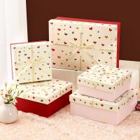 China Perfume Cosmetics Packaging Cute Gift Box Top And Bottom Cover Souvenir Gift Box for sale