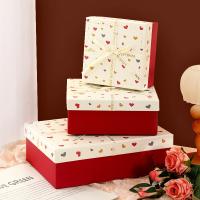 China Perfume Cosmetics Packaging Cute Gift Box Top And Bottom Cover Souvenir Gift Box for sale