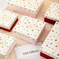 China Perfume Cosmetics Packaging Cute Gift Box Top And Bottom Cover Souvenir Gift Box for sale