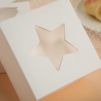 China Biscuit Packaging Box Creative Pattern Paper Tiramisu Packaging Box for sale
