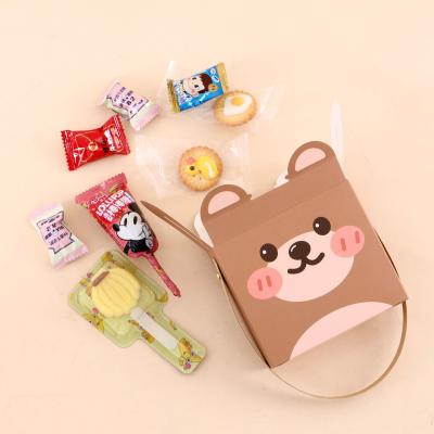 China Ins Trendy Animal Handheld Gift Boxes Kids Party School Activity Favor Candy Boxes for sale