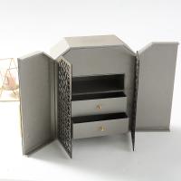 China Luxury Custom Double Door Cosmetic Gift Box Exquisite Empty Packaging For Premium Cosmetic Sets for sale