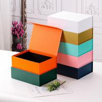 China Pure Color Magnetic Gift Box Packaging Box Birthday Gift Business Annual Meeting Gift Box for sale