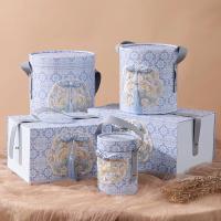 China Elegant New Chinese Style Packaging Boxes For Wedding Baby Full Moon Festive Occasions for sale