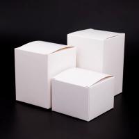China Thickened Small White Box Folding Packaging Box Cosmetic White Cardboard Box for sale