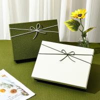 China Premium Empty Gift Boxes For Scarves Cosmetics Clothing Ideal Present Packaging for sale