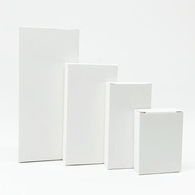 China White Cardboard Boxes in Multiple Sizes Versatile Packaging for Various Products for sale