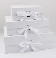 China Custom Collapsible Magnetic Box Rigid Packaging For Perfume Beauty Gift Sets for sale