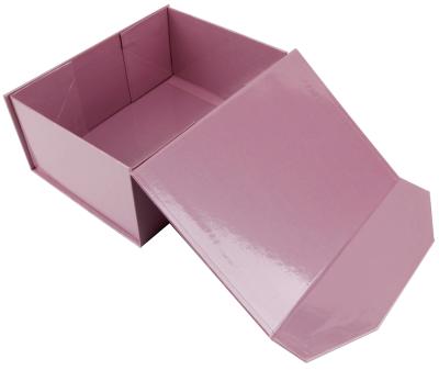 China Empty Magnetic Gift Box Luxury Flat Pack Box For Tea Cosmetics And More for sale