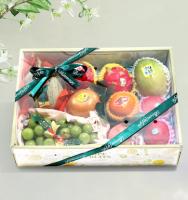 China Premium Fruit Gift Box Thickened Corrugated Display Packaging For Fresh Apples Melons Seasonal Fruits for sale