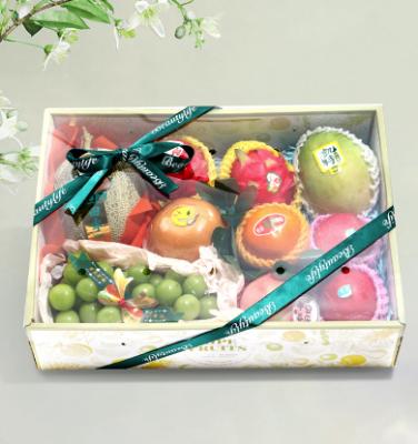 China Premium Fruit Gift Box Thickened Corrugated Display Packaging For Fresh Apples Melons Seasonal Fruits for sale