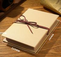 China Custom DIY Accordion Fold Photo Album Handmade Couple Book Memory Scrapbook Baby Growth Record Journal for sale
