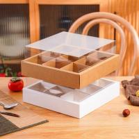 China Square Food Gift Box For Camping Picnic Box Snack Platter Biscuits Afternoon Tea Fruit Lunch Box for sale