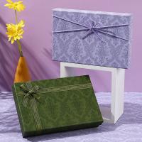 China Lavender Vintage Gift Box for Luxury Sleepwear Scarf Bundle for sale