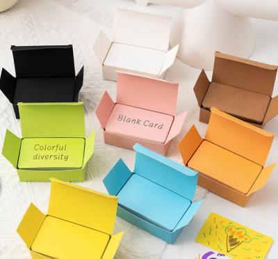 China Customizable Slim Drawer Box Set for Flashcards and Small Items for sale