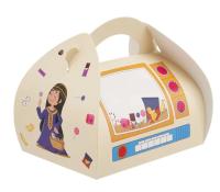 China Custom Arabic Style Kids Gift Box with Clear Window for sale
