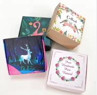 China Custom Printed 300gsm White Paper Soap Boxes for Bar Soaps for sale