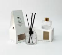 China Custom Rigid Paper Boxes for Scented Candle Reed Diffuser Sets for sale