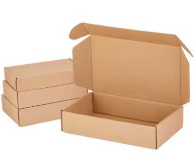 China 30x20x5cm White Corrugated Mailer Box Custom E-commerce Packaging for sale