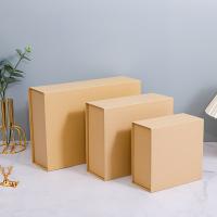 China Custom Kraft Book-Shaped Flip Gift Box with Logo Printing for sale