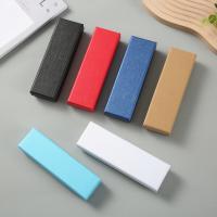 China Custom Printed Paperboard Jewelry Gift Box 17.5x5.5x3cm for sale