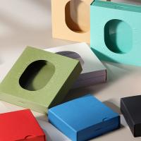 China Custom Hollow Cardboard Jewelry Box with Logo Printing for sale