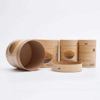 China Custom Kraft Paper Cylindrical Box for Aromatherapy Packaging for sale