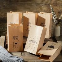 China Custom Printed Kraft Gift Bags Eco Friendly Packaging for sale