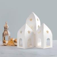 China Custom Kraft Paper Folding Box with Transparent Window for sale