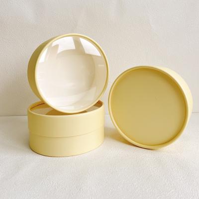China Premium Japanese Cheesecake Box Set Round Food Grade Packaging For Basque Hokkaido Cakes for sale