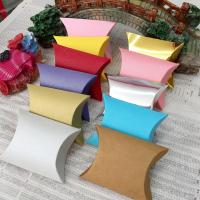 China Custom Printed Pillow Shaped Candy Gift Box for Christmas for sale