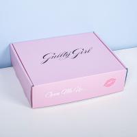 China Custom Printed Cosmetic Tear Off Aircraft Box with Zipper for sale