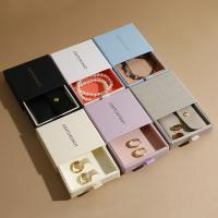 China Jewelry Packaging Box Pull-Out Jewelry Box Necklace Earring Packaging Box Exquisite Jewelry Drawer Box for sale