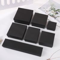 China Simple Jewelry Gift Box With Top And Bottom Cover For Necklace And Ring Gift Packaging for sale