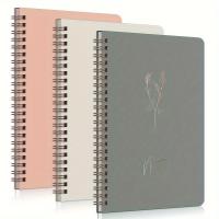China Solid Color Side  Flip Advertising Spiral Notebooks Portable Pocket Notepads For On The Go Use for sale