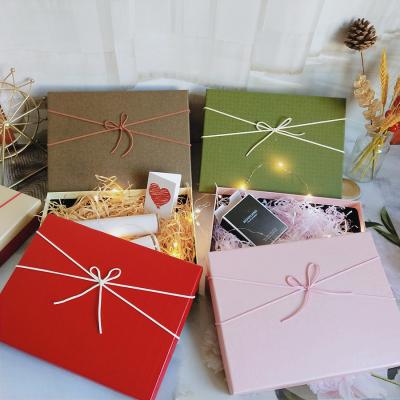 China Colorful Gift Boxes With Lids Suitable For Cosmetics And Clothing Custom Gift Box Packaging Gift Packaging for sale