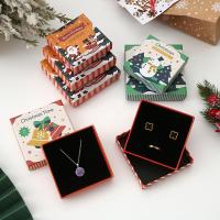 China Christmas Jewelry Gift Boxes Exquisite Packaging For Necklaces Creative Christmas Eve for sale