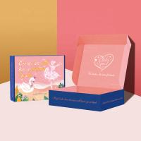 China Customized Double-Sided Color Printing Cosmetics Express Box Airplane Box Corrugated Paper Packaging Box for sale