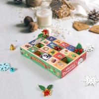 China Christmas Calendar Blind Box Empty Gift Boxes Poke Fun Holiday Surprise Package for sale
