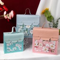 China Floral Handle Box Set Premium Pastel Wedding Favor Collection For Bridesmaids Girlfriends for sale