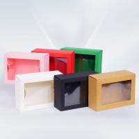 China Transparent Window Paper Box Gift Box Gift Folding Paper Box Custom Packaging Box Color Box for sale