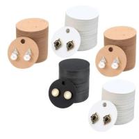 China Simple Jewelry Packaging Cardstock  Earring Cards  Kraft Paper Cards for sale