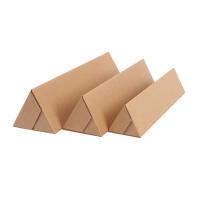 China Long Item Shipping Boxes Space Saving Triangular Corrugated Packaging Ideal For Broom Mops Umbrellas for sale