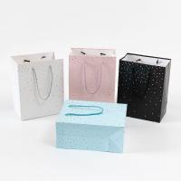China Gradient Color Starry Sky Gift Bag Birthday Gift Bag Beauty Cosmetics Handbag Packaging Bag for sale