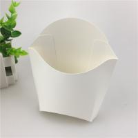 China Customized French Fries Box Printed Packaging For Fried Chicken Burgers & Snacks Foldable Design for sale