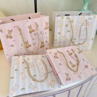 China Cartoon Animal Gift Bag Large Capacity Exquisite Cardboard Handbag Birthday Gift Packaging Bag for sale