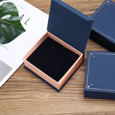 China High End Flip Top Book Shaped Jewelry Box Hard Gift Case With Custom Logo for sale