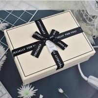 China Rigid Gift Box Ins Style Gift Box Empty Souvenir Box Cosmetic Lipstick Box For Birthdays for sale