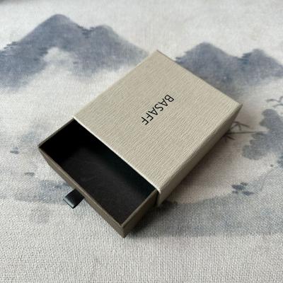 China Rigid Gift Box Custom Logo Drawer Style Jewelry Box For Necklaces Rings & Pendants for sale