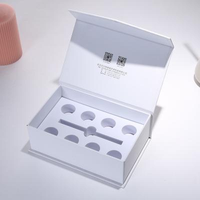 China Rigid Gift Box High End Flip Top Packaging Box Ideal For Perfume Car Fragrance & Essential Oil Gifts for sale